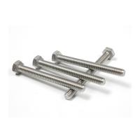 China DIN933 Stainless Steel Hexagon Bolts with Plain Finish and Standard DIN for sale