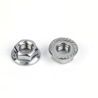 China Retail Industry Stainless Steel Hexagon Flange Nut DIN6923 M4 M5 M6 M8 M10 M16 Thread Size for sale