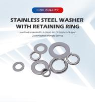 China DIN 125/DIN 9021 Flat Pad Metal Gasket Hardware Screw Gasket in 304 Stainless Steel for sale