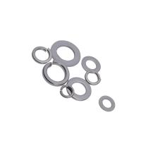 China Fastening Essential 304 Stainless Steel Flat Washer with Enlarged and Thickened Washer DIN125 for sale
