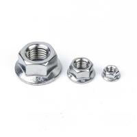 China Stainless Steel DIN6923 Hexagon Hex Head Serrated Spin Lock Flange Nut for Products for sale
