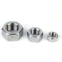 China Standard Other OEM Customized Hexagon Nut Rhombus Nut DIN934 Stainless Steel Silver color for sale