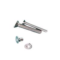 China Stainless Steel Recessed Phillips Raised Countersunk Head Half Oval Screw Bolt A2-70 for sale