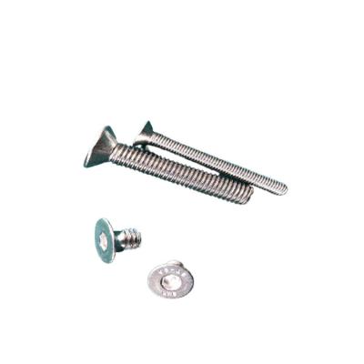 China Stainless Steel Recessed Phillips Raised Countersunk Head Half Oval Screw Bolt A2-70 for sale