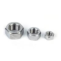 China Stainless Steel Hexagon Head Nuts M3 M4 M5 M6 M8 M10 M12 M16 with ZINC PLATED Finish for sale