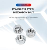 China Stainless Steel Hexagon Head Nuts M3 M4 M5 M6 M8 M10 M12 M16 with ZINC PLATED Finish for sale
