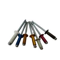 China Colored Open End Pop Rivets for Machinery Delivery within 30 days after advanced deposit for sale