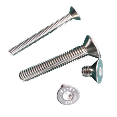 China Stainless Steel Flat Countersunk Head Machine Screws Perfect for Diverse Applications for sale