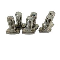 China Plain Finish T Slot Bolt Screw Nut Fastener M5 M6 M8 M10 T Carbon Steel Stainless Steel for sale