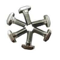 China Pan Head Stainless Steel M8 T Studs T Head Screw Bolts for T Slot Aluminium Profile for sale