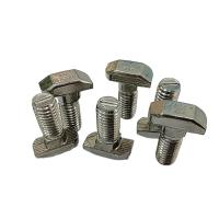 China Pan Head Stainless Steel M8 T Studs T Head Screw Bolts for T Slot Aluminium Profile for sale