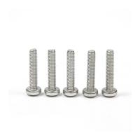 China Metric Measurement System Stainless Steel 304 Cross Recessed Pan Head Machine Screws for sale