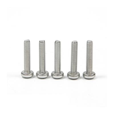 China Metric Measurement System Stainless Steel 304 Cross Recessed Pan Head Machine Screws for sale
