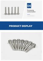 China Metric Measurement System Stainless Steel 304 Cross Recessed Pan Head Machine Screws for sale