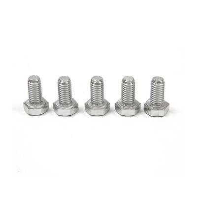China Plain Finish Hexagon Bolt in Stainless Steel for Industrial Fastening Applications for sale