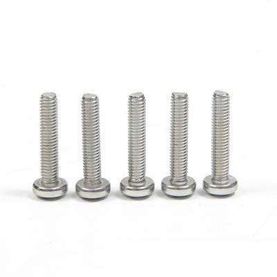 China Plain Finish Stainless Steel Phillips Pan Head Screw GB818 M4 M5 M6 M8 M10 for Markets for sale