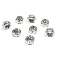 China UNC Stainless Steel Fine Thread Hex Nylon Insert Lock Nut Control and Other Finish for sale