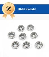 China Stainless Steel Skateboard Truck Hardware Set Axle Nut King Lock Nut Other Finish for sale