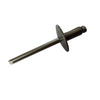 China Railway Standard Open Type Iron Break Stem Large Brim Round Head Rivets Professional for sale