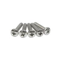China Metric Measurement System DIN JIS ISO Stainless Steel Phillips Pan Head Machine Screw for sale
