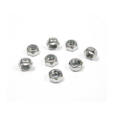 China UNC Stainless Steel Insert Thin Hex Nut for Corrosion-Resistant and Long-Lasting Fastening for sale