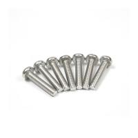 China DIN JIS ISO Stainless Steel Phillips Pan Head Machine Fastener Screw Cross Recessed Screws for sale