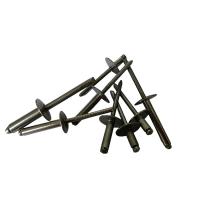 China Large Brim Round Head Open Type Iron Pull Rivets for Steel Processing Center Equipments for sale