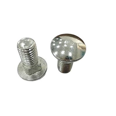 China Round Head Square Neck Screw DIN603 Carriage Bolts in 304 Stainless Steel Material for sale