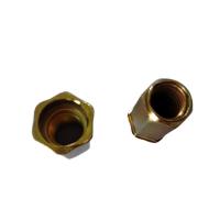 China Yellow Zinc-Plated Carbon Steel Full Hex Open Rivet Nut for Automotive M4-M5-M6-M8-M10 for sale