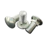 China Professional Manufacture M4 M16 Round Button Head Screw SS 304 SS316 Carriage Bolts for sale
