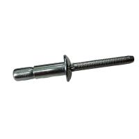 China High Strength Interlock SSPI Series Blind Rivets Carbon Steel Round Head Bright Finish for sale