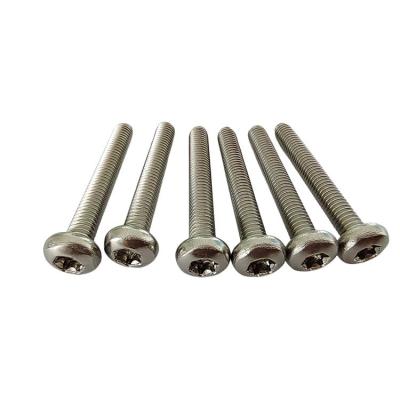 China A-level Strength Grade 304 Stainless Steel Torx Pan Head Bolts Security Machine Screws for sale