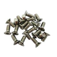 China Stainless steel full thread type pan head anti-theft screws for anti-theft purposes for sale