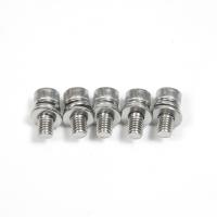 China 304 Stainless Steel Knurled Hex Socket Screw with Spring and Flat Washer 100% Control for sale