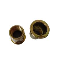 China Imperial Heavy-Duty Yellow Zinc-Plated Carbon Steel Semi-Hex Open Rivet Nut for Automotive for sale