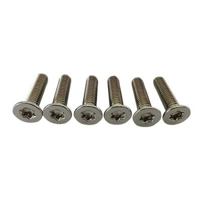 China Stainless Steel Round Flat Head Torx Screw Machine Self-Tapping Screw Full Thread M3 M10 for sale