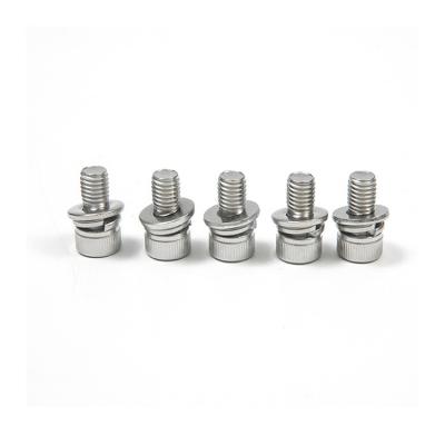 China 100% Inspected M5 M6 M8 Stainless Steel Allen Head Cap Screw Assembled With Washer Assortment for sale