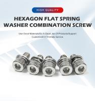 China 100% Inspected M5 M6 M8 Stainless Steel Allen Head Cap Screw Assembled With Washer Assortment for sale
