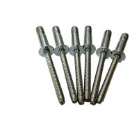 China High Strength Interlock SSPI Series Blind Rivets Iron Countersunk Head ISO Standard for sale
