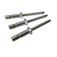 China High Strength Interlock SSPI Series Blind Rivets Iron Countersunk Head ISO Standard for sale