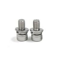 China M3 M4 M5 M6 Stainless Steel Knurled Hex Socket Head Cap Screw with Washer Assortment for sale