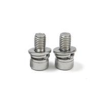 China Plain Finish All Size M5 M6 M8 M12 Stainless Steel SUS 304 Hexagon Socket Head Cap Sems Screw for sale