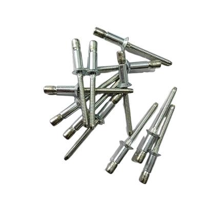 China 12mm Anlock Blind Rivets Internal Locking Iron Countersunk Head with 4.8mm/6.4mm Size for sale