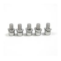 China 304 Stainless Steel Hexagon Flat Spring Washer Screw DIN Cylindrical Head Set Screws for sale
