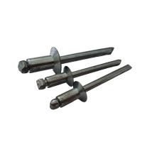 China High Strength 4.8mm Open End Blind Rivets with Iron Countersunk Head in Bright Finish for sale