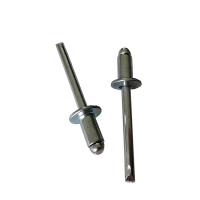 China Best Durable and 3.0mm Iron Countersunk Head Open End Blind Rivets Bright Finish for sale