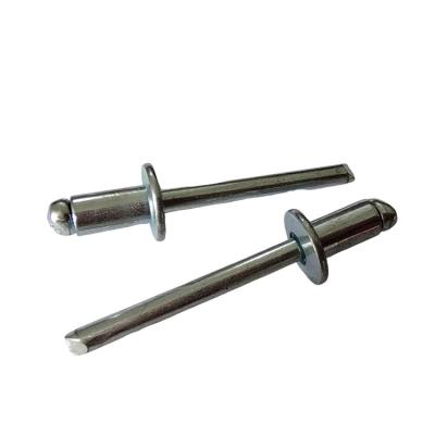 China Corrosion Resistant Iron Round Head 5.0mm Open End Blind Rivets with Direct Pricing for sale