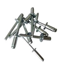 China Conveniently Install 6.4mm Round Head Open End Blind Rivets High Strength and Durable for sale