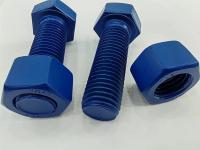 China Full Thread Hex Head Bolts in ZINC Finish for High Strength Alloy Steel DIN933 DIN931 for sale