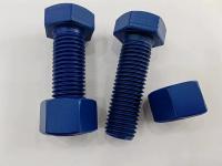China Full Thread Hex Head Bolts in ZINC Finish for High Strength Alloy Steel DIN933 DIN931 for sale